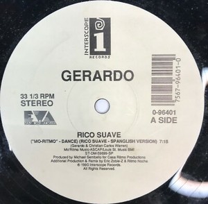 Gerardo - Rico Suave 12" Vinyl Remix Interscope 0-96401 | eBay