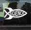 SCIENCE FISH SYMBOL VINYL DIE CUT STICKER | eBay