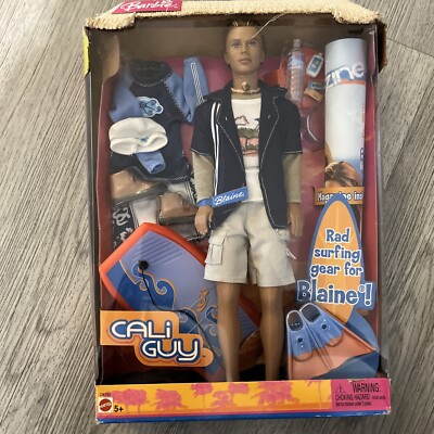 2004 Mattel Barbie Cali Guy Blaine Doll with Surfing Gear | eBay