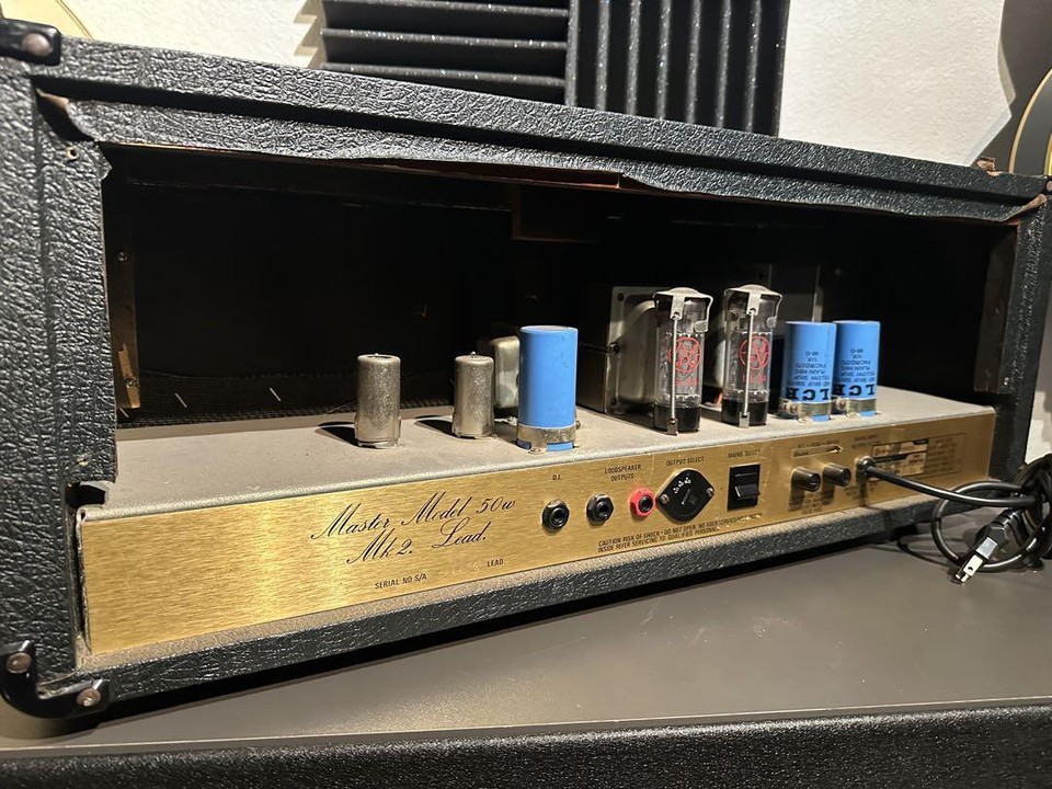 The Legendary Marshall JCM800 SUPER LEAD Tube Amp Head 50w With Master ...