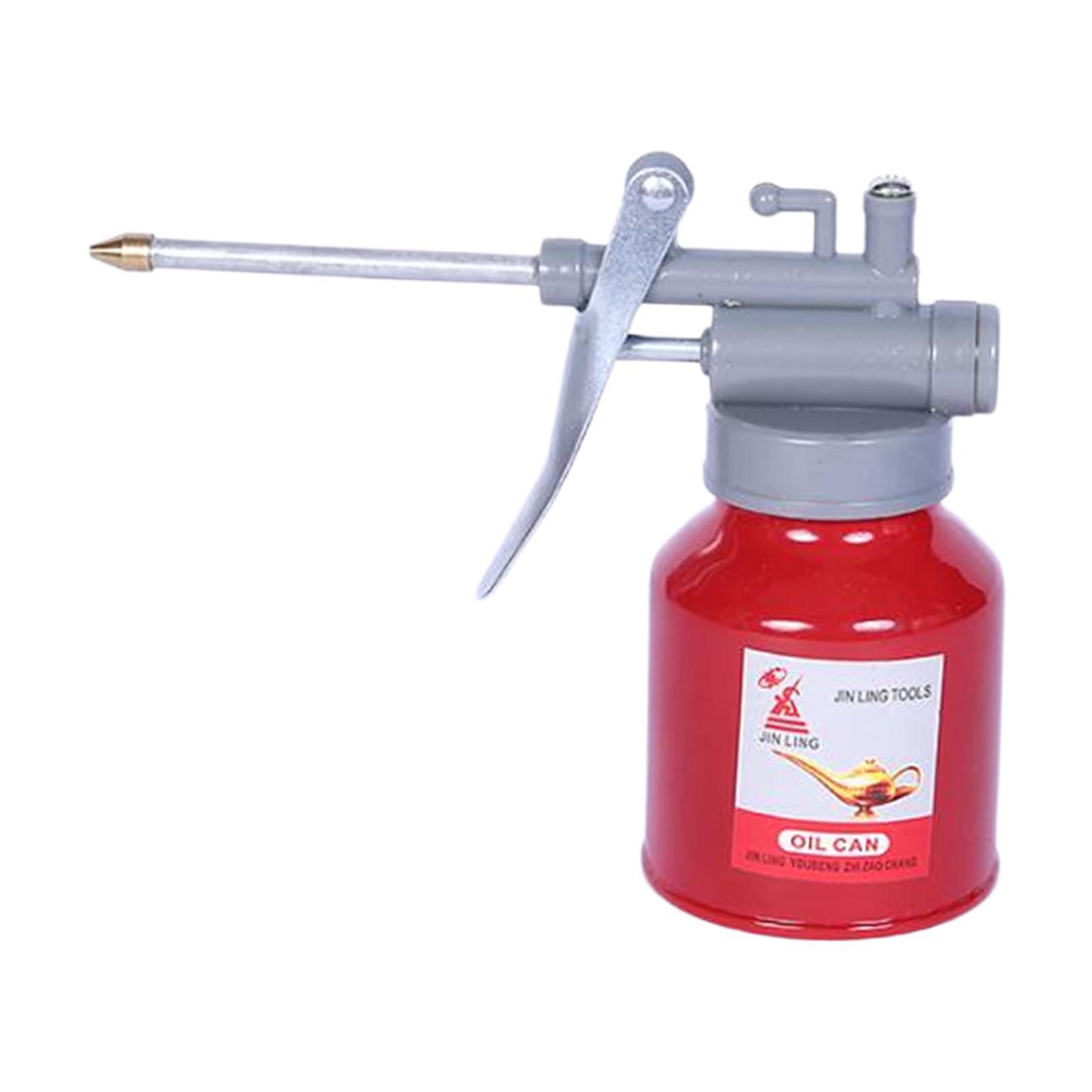 Oil Can Pump Oiler, 250ml High Pressure Oiler, Lubrication | eBay