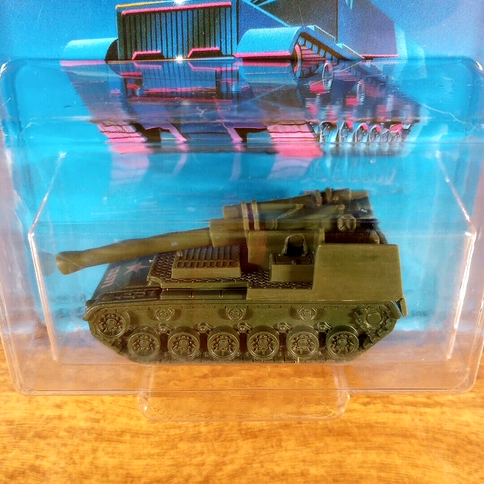 Hot Wheels Vintage Action Command Shell Shocker Olive Malaysia 1987 Aw ...