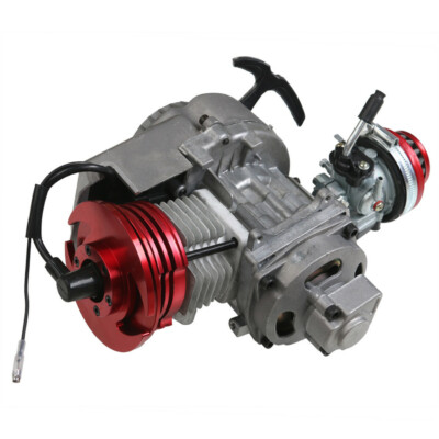 49CC 50CC Big Bore Racing Engine Motor 2 Stroke for Pocket Mini Dirt ...