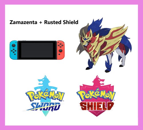 Pokemon Sword & Shield - Zamazenta + Rusted Shield | eBay