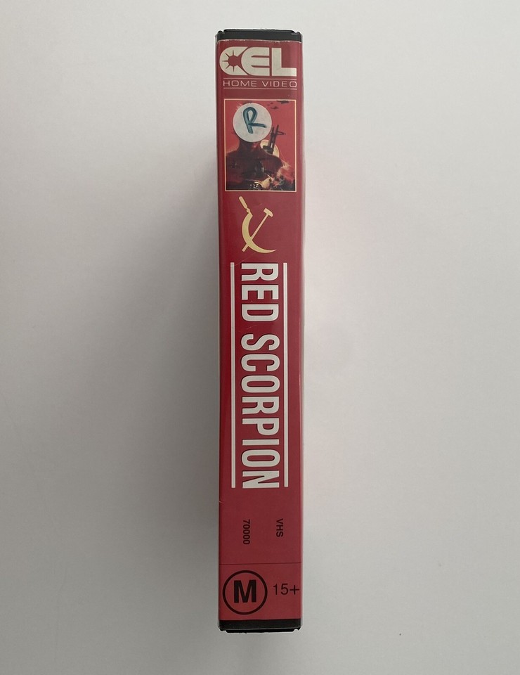 Red Scorpion [VHS] CEL Big Box Ex-Rental Video Tape Dolph Lundgren ...