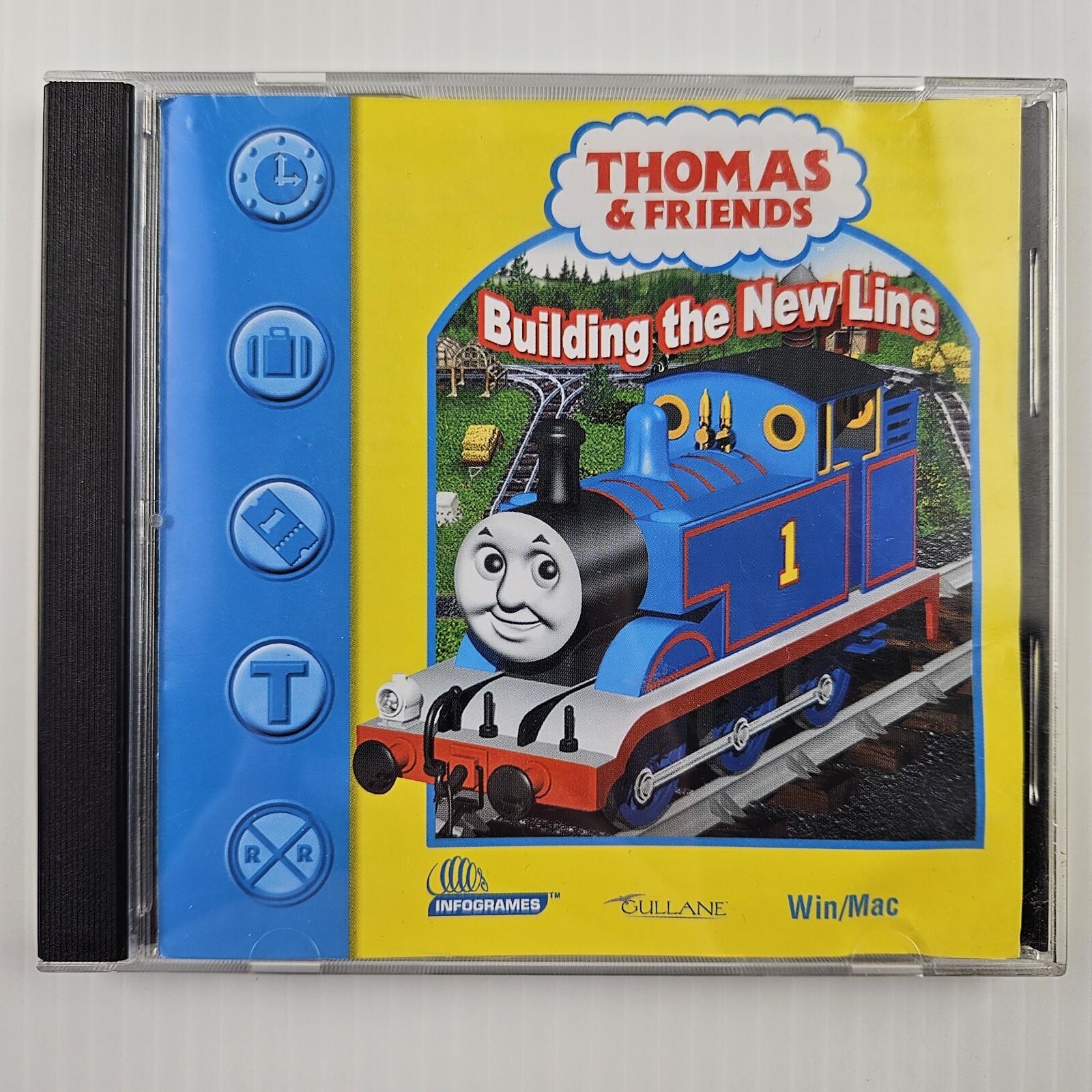 Thomas & Friends Building The New Line PC CD-ROM Very Good Condition ...