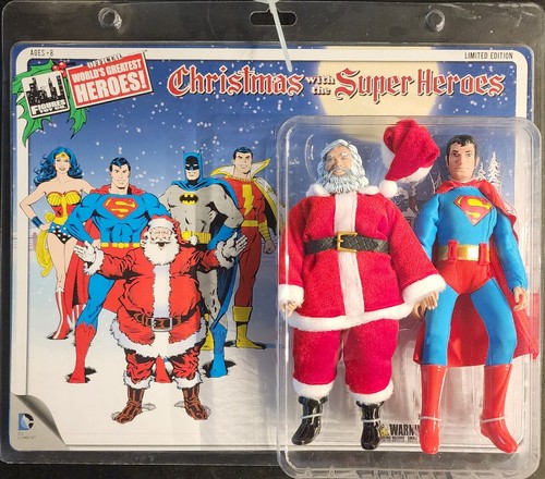 SUPERMAN SANTA CHRISTMAS FIGURES TOY COMPANY SERIES FTC ACTION FIGURE ...