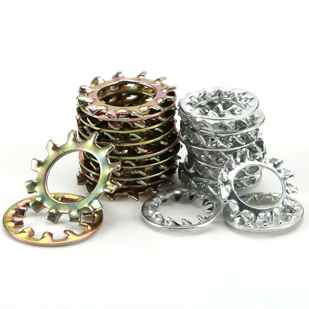 M3 M4 M5 M6 M8 M10 M12 Shakeproof Lock Washers Internal External Tooth ...