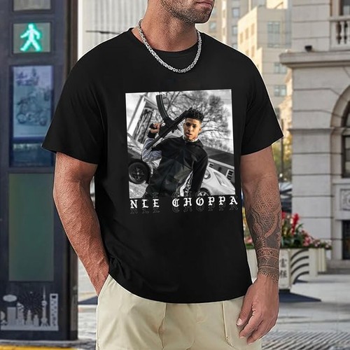 Nle Rapper choppa Tour 2024 shirt official vintage 90s Men's Fashion T ...