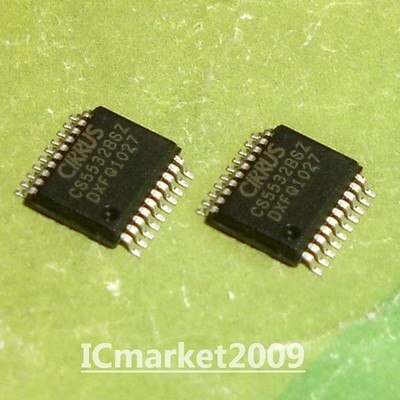5 PCS CS5532BSZ SSOP-20 CS5532 16-bit and 24-bit ADCs with Ultra-low ...