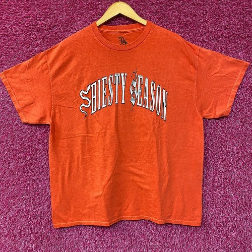 Shiesty Season Rapper Pooh Shiesty Orange T-Shirt Large | eBay