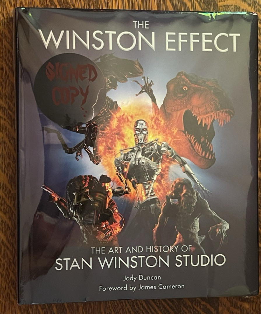 SIGNED*HARD COVER BOOK~STAN WINSTON STUDIO~WINSTON EFFECT~ART & HISTORY ...