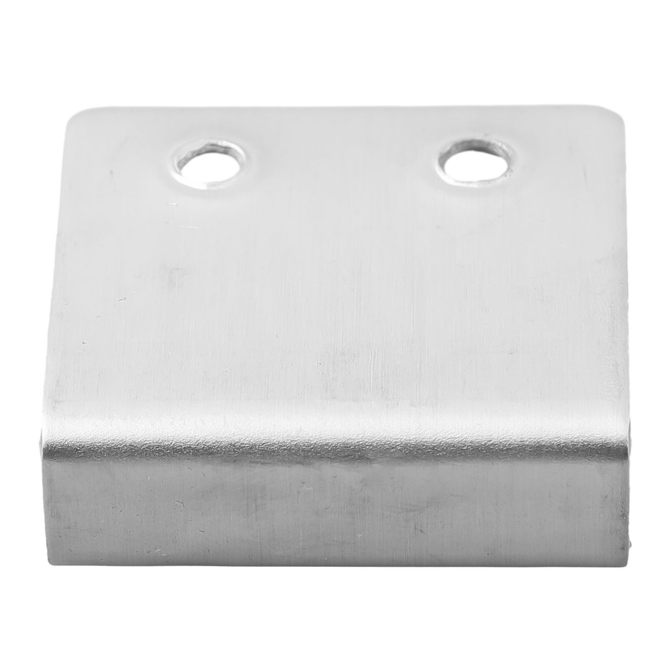 U Shape Corner Brackets made of Silver Stainless Steel Easy to Install ...