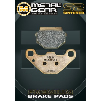 Brake Pads Sintered S2 Front Left or Right or Rear for QUADZILLA XLC ...