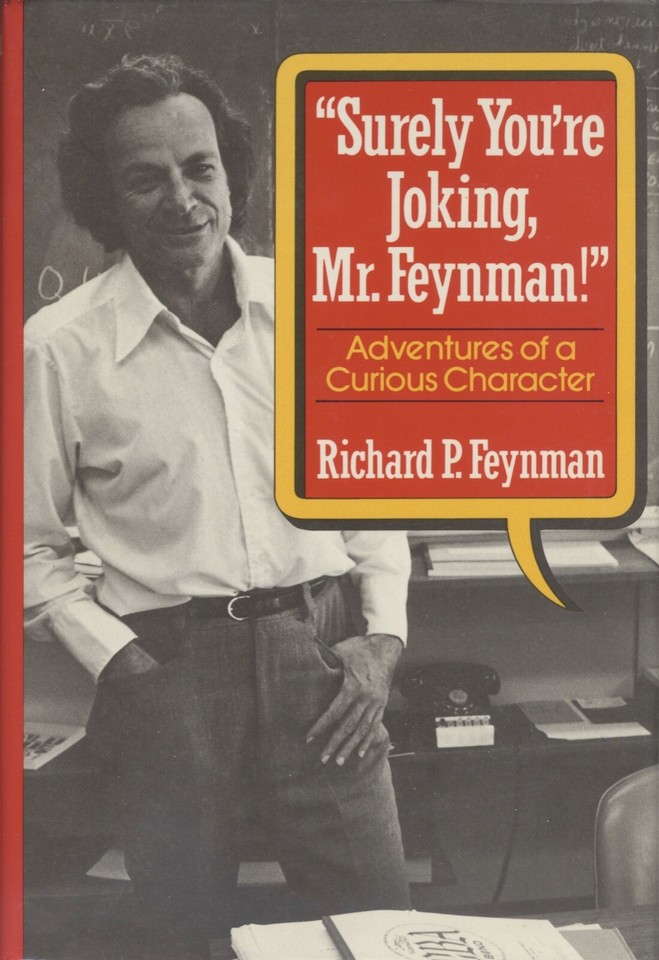 RICHARD FEYNMAN Autographed Inscribed Signed Book Nobel Prize Manhattan ...