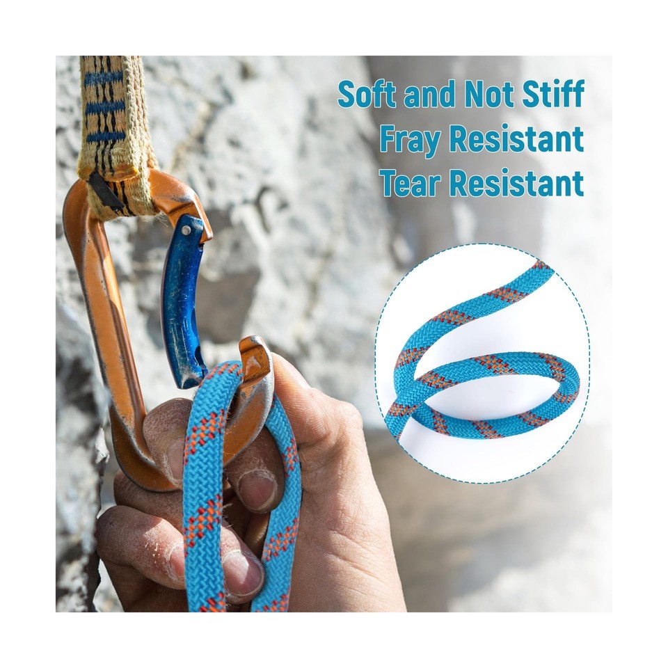 Arborist Rope Climbing Rope Arborist Rigging Rope 48 Strands Tree Rope ...