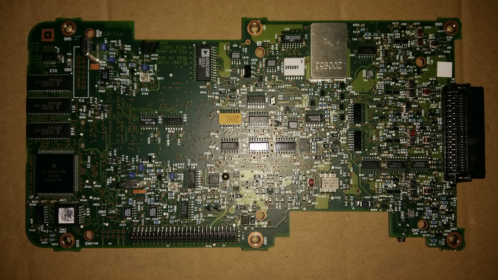 Fluke PCA Digital (A01) 658-3031 Rev 114 PCB for Fluke DSP 4000 Cable ...