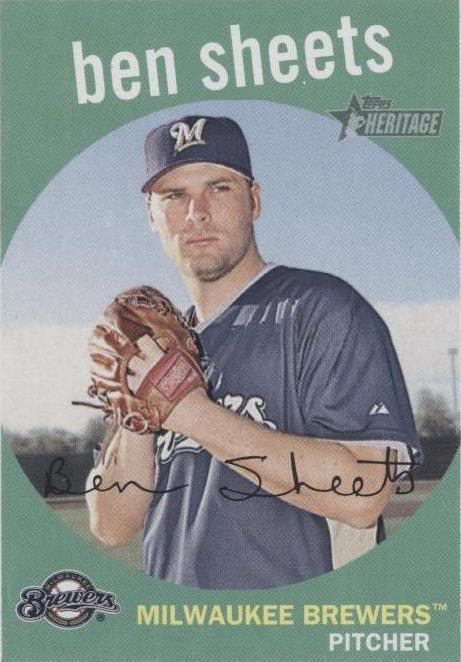 2008 Topps Heritage - Ben Sheets #298 for sale online | eBay