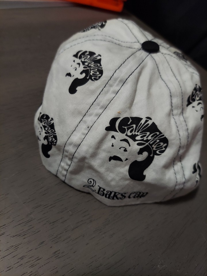 Gallagher Comedian Double SnapBack Hat SIGNED Cap 2 Baks vintage | eBay