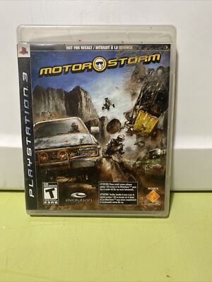 MotorStorm Not For Resale Sony PlayStation 3 PS3 2007 CIB W/ Two ...