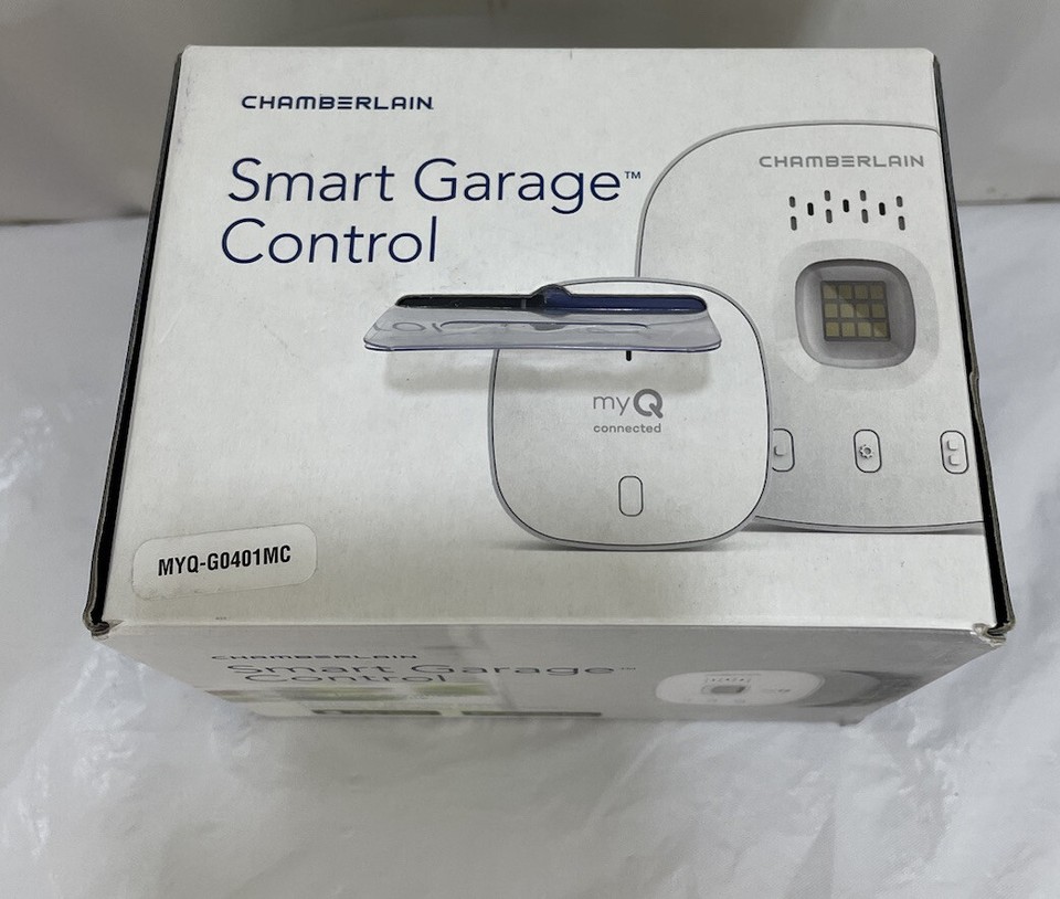 myQ Chamberlain Smart Garage Control - Wireless Garage Hub and Sensor ...