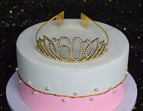 Happy 60th Birthday Tiara and Sash Party Supplies Cheers to 60 Years ...