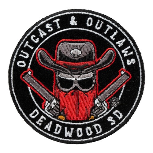 Outcast & Outlaws Western Bandit Deadwood Travel Patch, Small Size | eBay