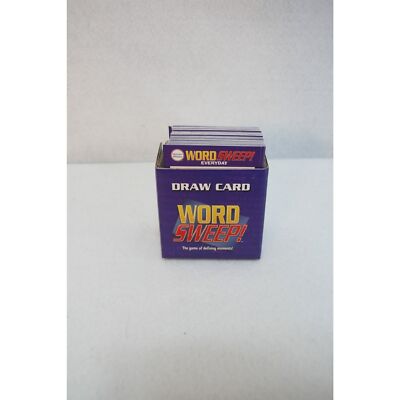 Merriam-Webster Word Sweep Game Purple Red Green Draw Cards Replacement ...