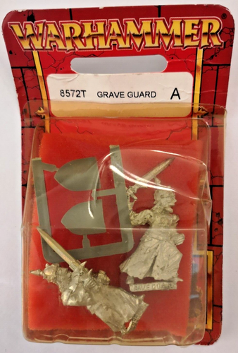 Vampire Counts Grave Guard | Warhammer The Old World Unopened OOP Metal ...