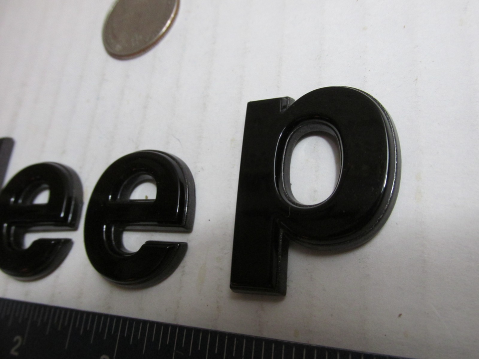Factory 2013-2018 Jeep Compass black color emblem Letters Free Shipping ...