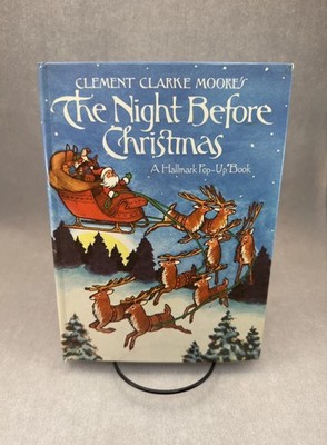Vtg Hallmark Pop Up Book The Night Before Christmas Clement Clark Moore ...