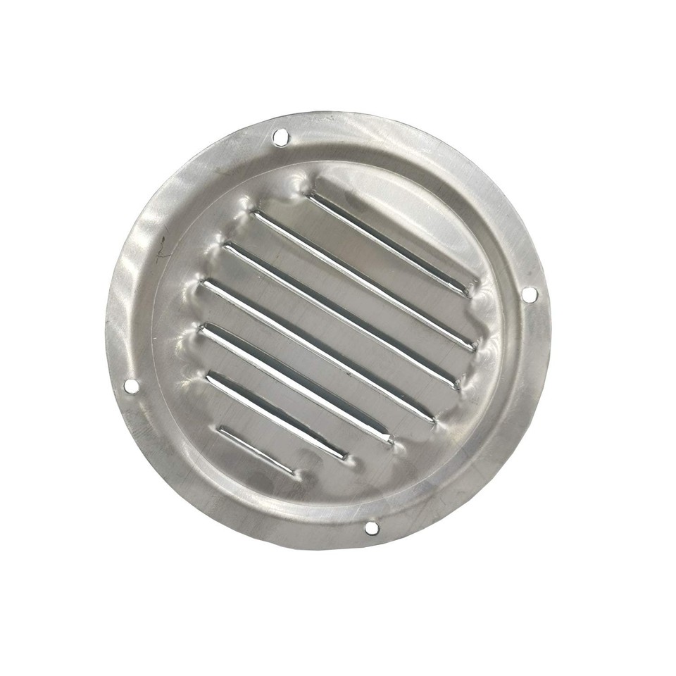 4" Round Louvered Air Vent, 316 Stainless Steel Marine Boat Vent ...