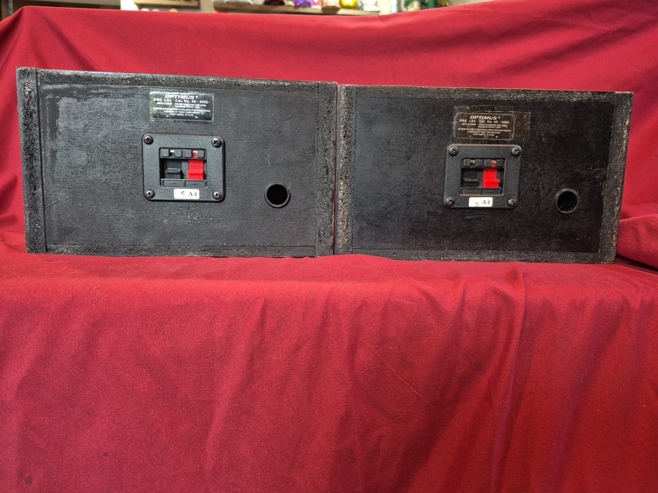 Optimus Pro LX 4 Speakers Fully Functional Drivers Tested. | eBay