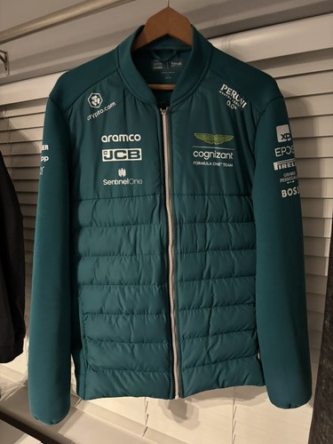 Aramco Aston Martin F1 Official Team Jacket 2023 Large | eBay