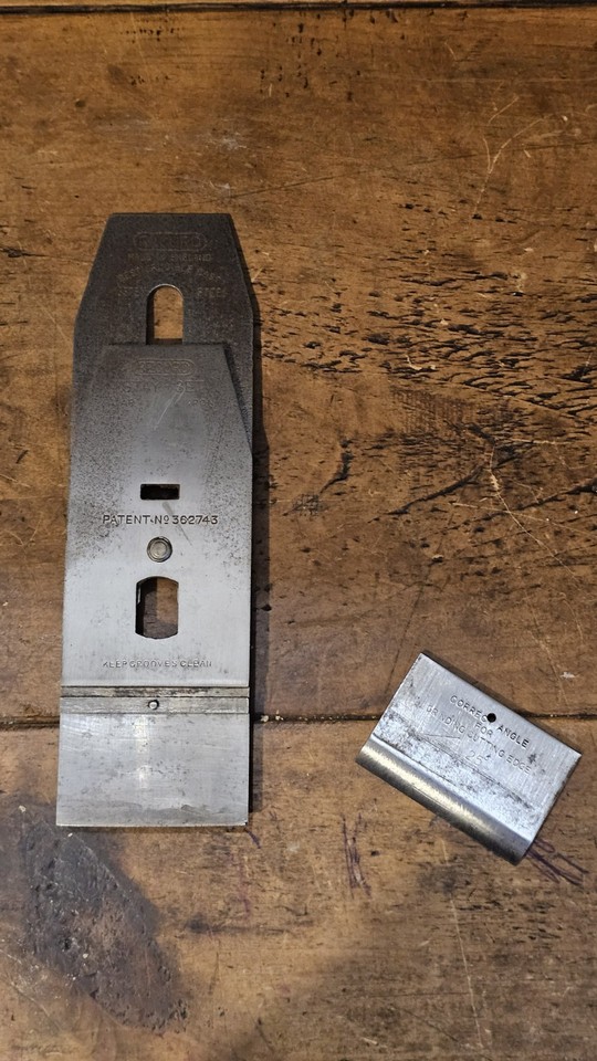 Vintage Record T5 SS Plane. Early Version 2 1/4" cutter. 1930s. Made in ...