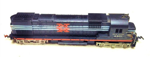 HO SCALE MANTUA/TYCO NEW HAVEN ALCO CENTURY 430 POWERED DIESEL #4301 | eBay