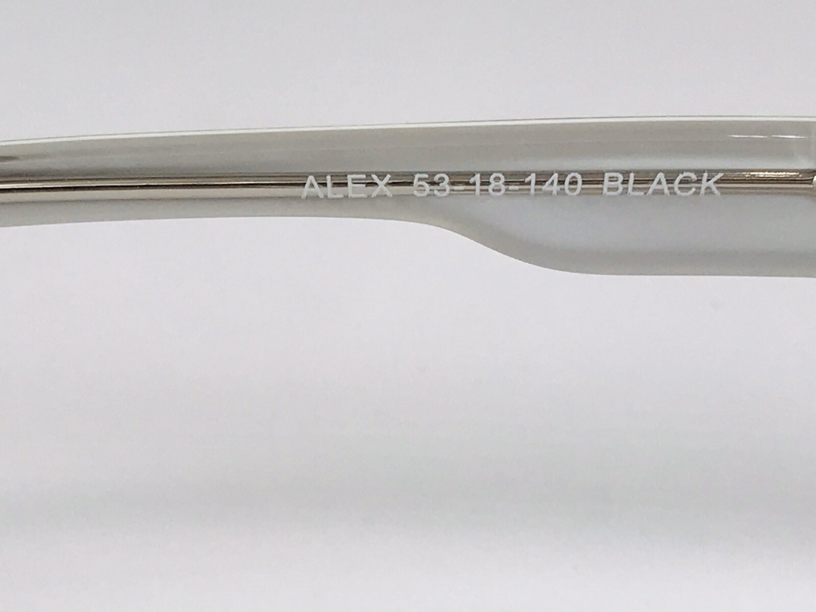 New Designer Inspired SUCCESS XPL Black on Clear ALEX Eyeglasses 53mm ...