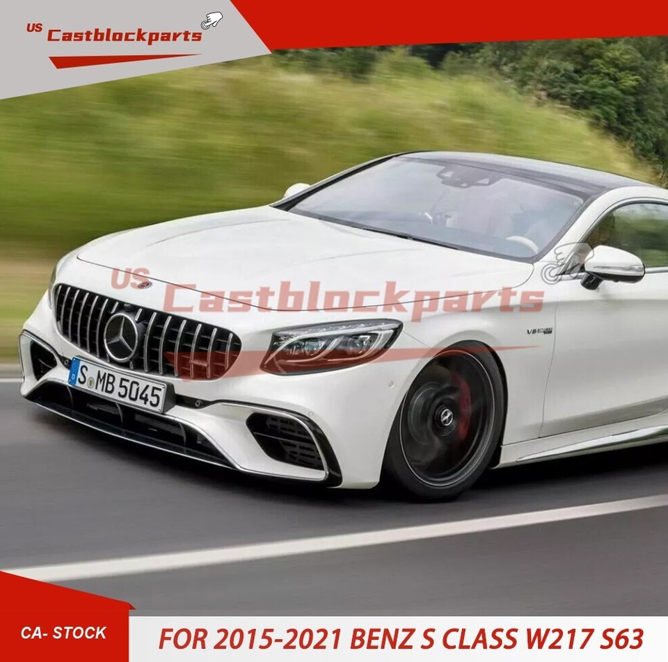 For 2015-2021 Mercedes Benz S class Coupe C217 W217 S63 AMG style ...
