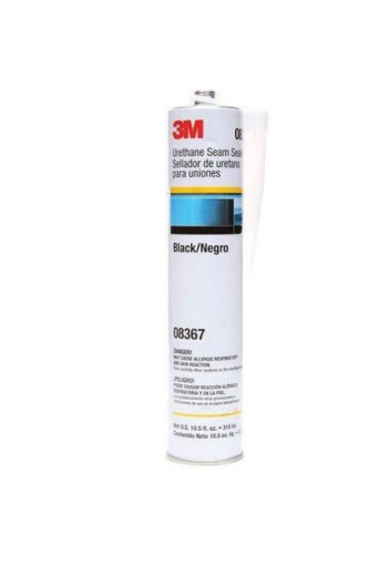 310 mL Cartridge 3M Urethane Auto / RV Body Seam and Joint Sealer Black ...