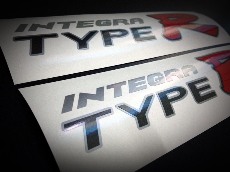 STICKER TYPE R DC5 | eBay