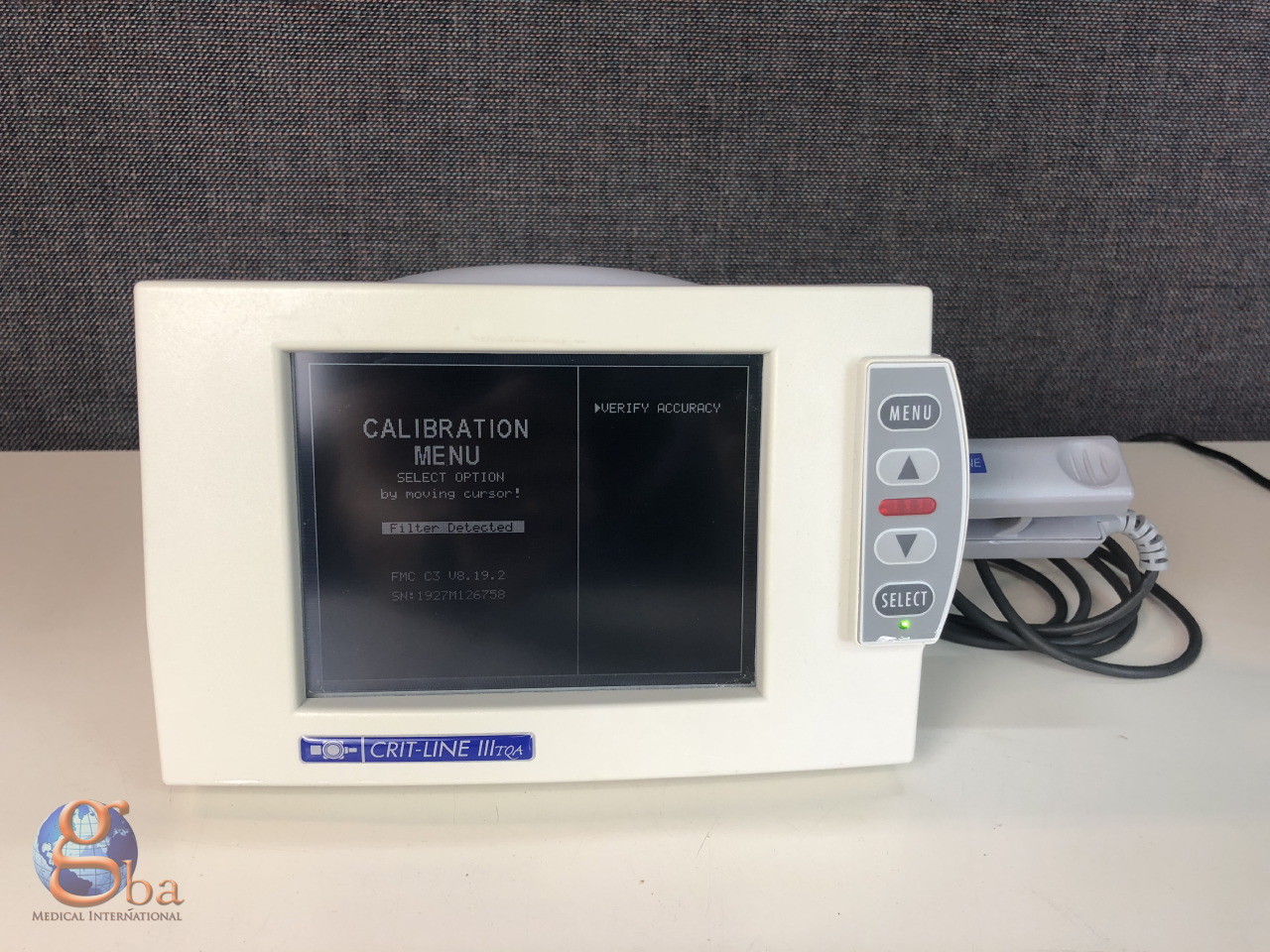 Fresenius Medical Care Crit-Line III TQA Blood HCT Hematocrit Level ...