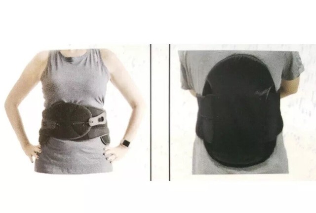 Dr Medical DRMS The Solace LSO Universal Gray Back Brace Bb-157 Lo650 ...