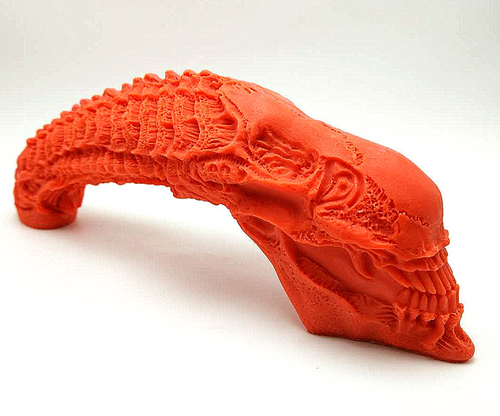 Silicone Cake Mould Monster Alien Predator Mold Baking Decorating 3D ...