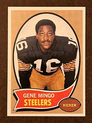1970 Topps - #148 Gene Mingo Steelers Near Mint-Mint NM-MT (Set Break ...