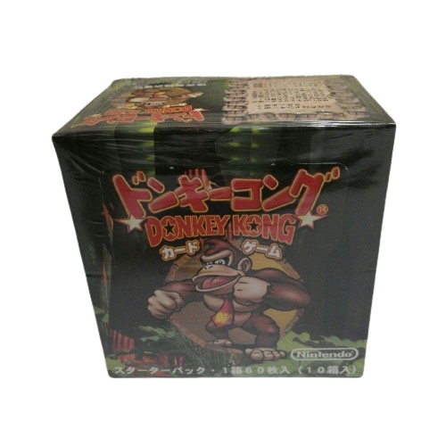 Nintendo Donkey Kong Card Game Starter Pack 1 Authentic w/ Box Super ...