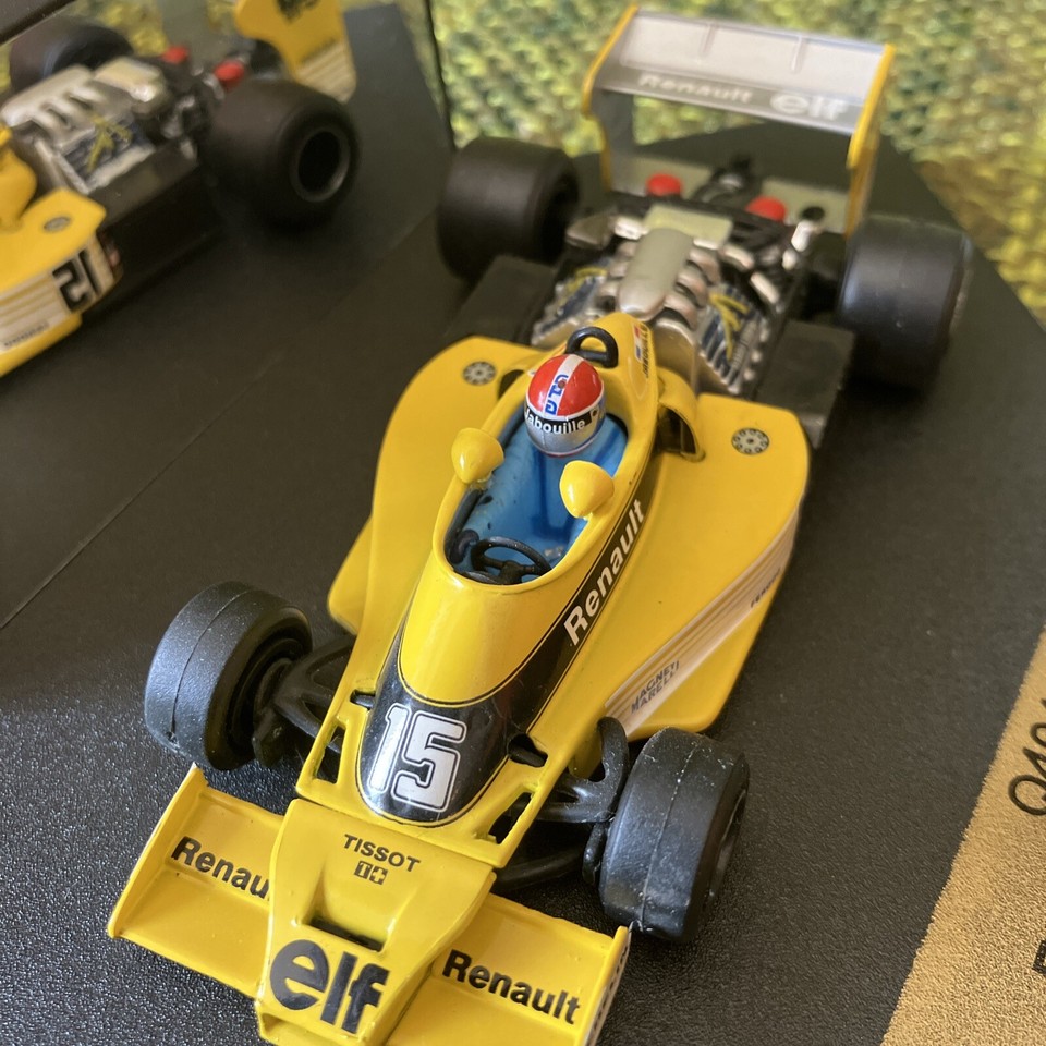 Quartzo Renault RSO1/1 British G.P. Jabouille 1:43 Diecast F-1 Model ...