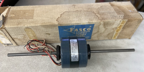 FASCO Model D256 Double Shaft Electric Blower Motor 1050 RPM 3 Speed | eBay