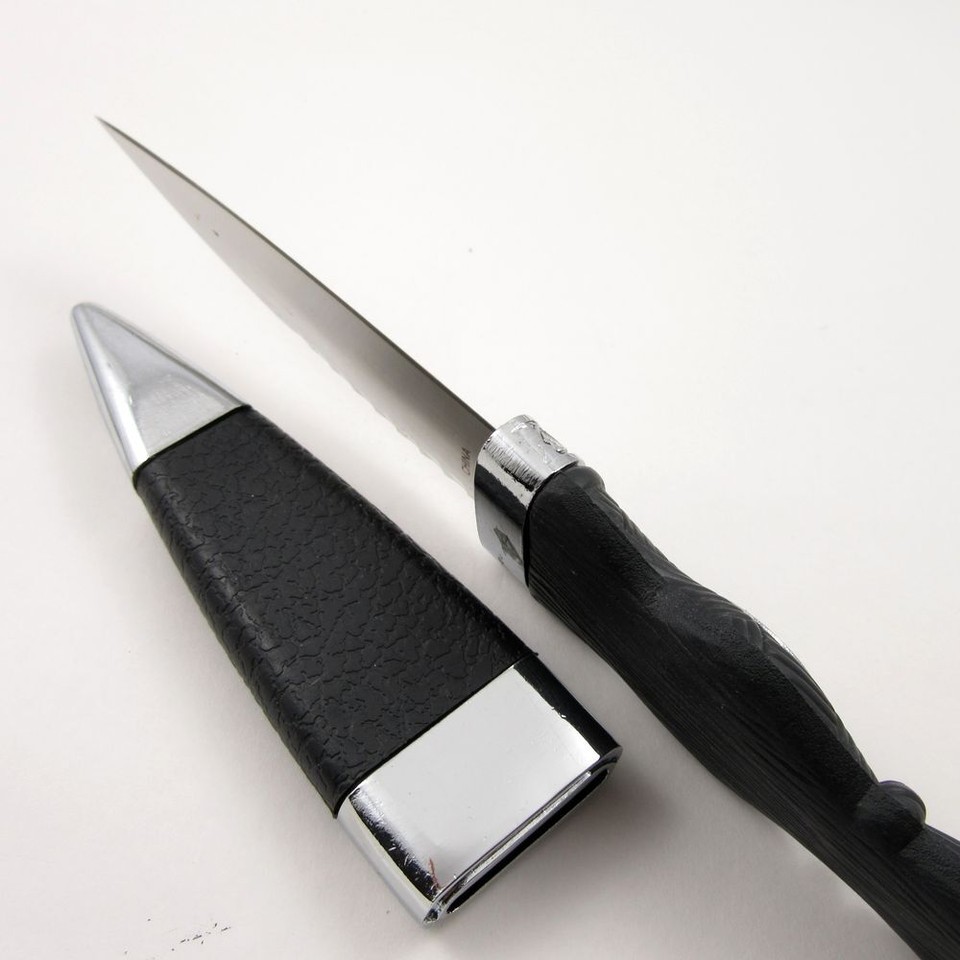 NEW Dagger Scottish Sgian Dubh Small Dirk Knife Stainless Steel Blade 7 ...