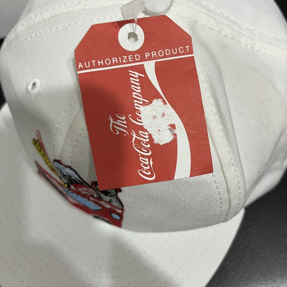 Vintage 1996 Coca Cola Hat Always a Champion Polar Bear Race Car Cap ...