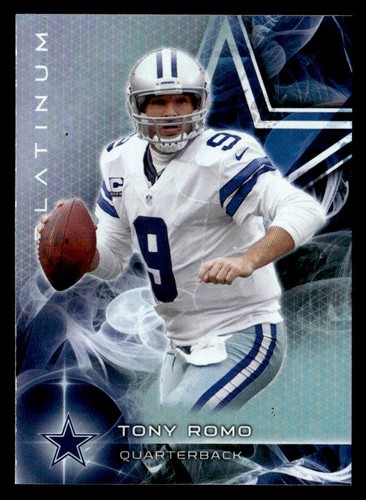 Tony Romo 2015 Topps Platinum Card #10 Dallas Cowboys | eBay